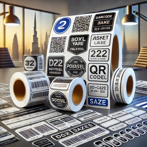 Best Asset Labels in Dubai - Durable & Customizable - Demegha